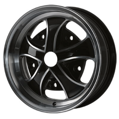 Karmann Ghia Iron Cross Wheels - Cool Air VW